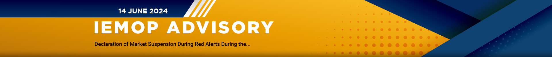 IEMOP | Independent Market Operator of the WESM – We Run Markets