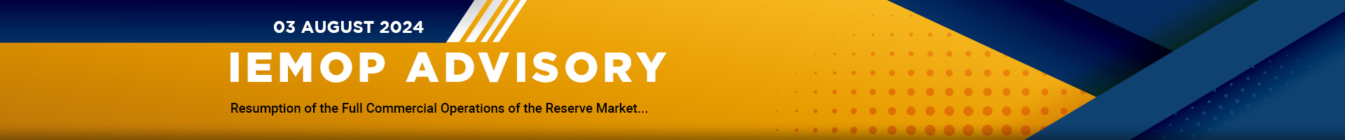 IEMOP | Independent Market Operator of the WESM – We Run Markets